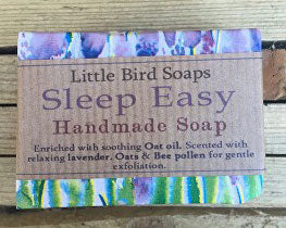 Natural & Handmade Sleep Easy Soap Bar - Little Bird Soaps